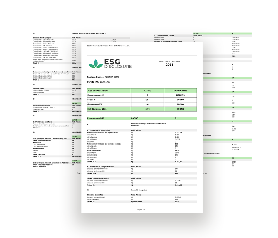 ESG Self Assessment - SistemiDiGestione.biz